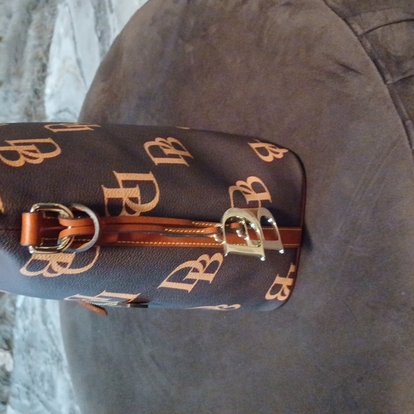 Dooney & Bourke | Bags | Dooney Bourke Monogram Ridley Brown | Poshmark